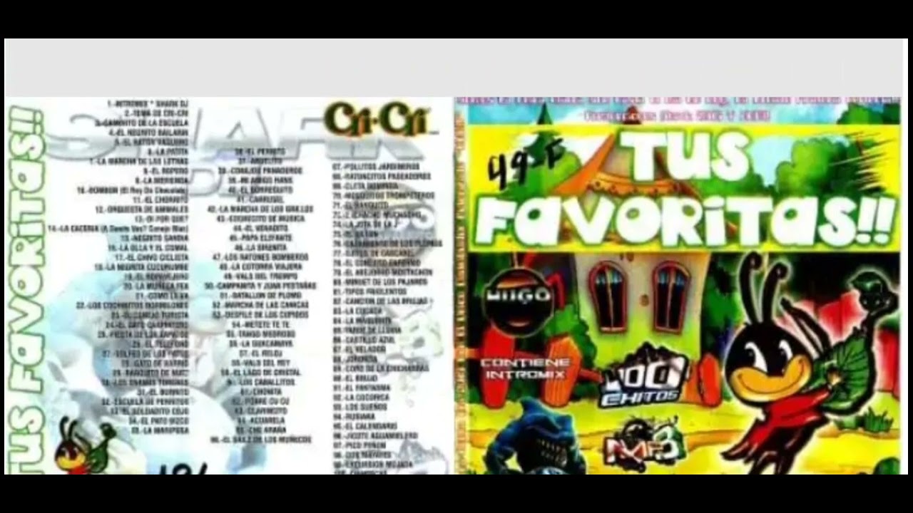 Tus Favoritas Cri Cri Shark Dj IntroMix - YouTube