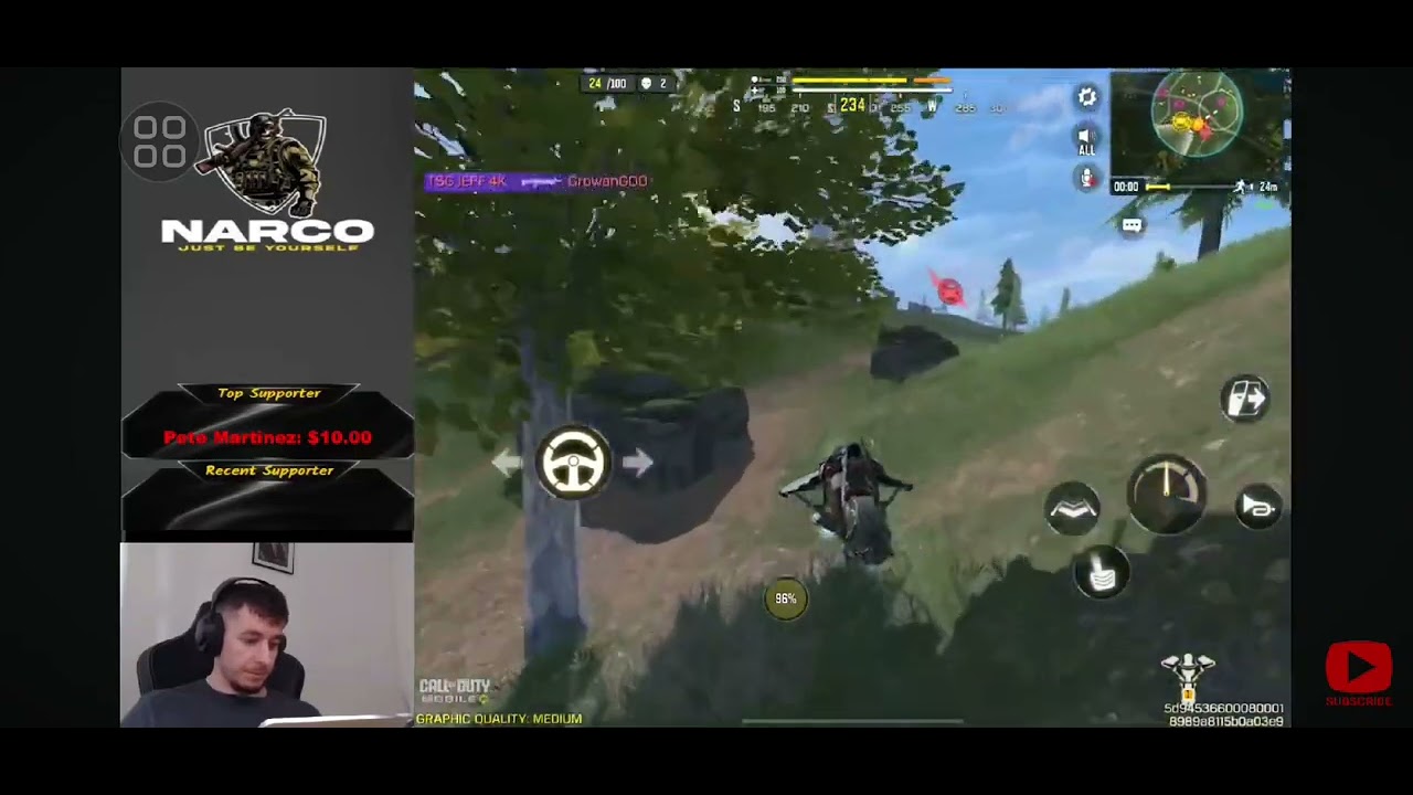 COD NARCO VS HOLY FATHER IN IFERG 10K TOURNAMENT #codm # ...