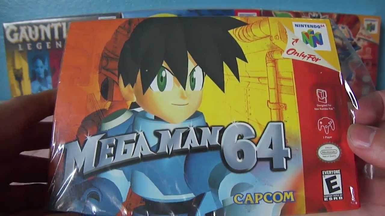 Megaman 64 e Load Runner 3D 100% completos / Megaman 64 e Load Runner ...