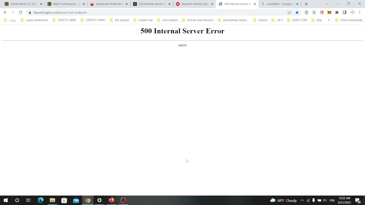 حل مشكلة 500 Internal Server Error - YouTube