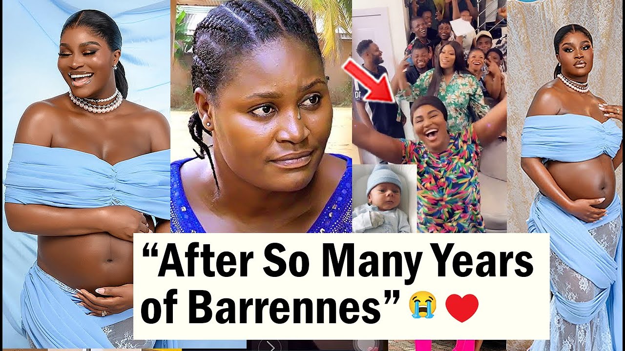 After So Many Years of BARRENNESS See How Actress Chizzy Alichi Finally ...