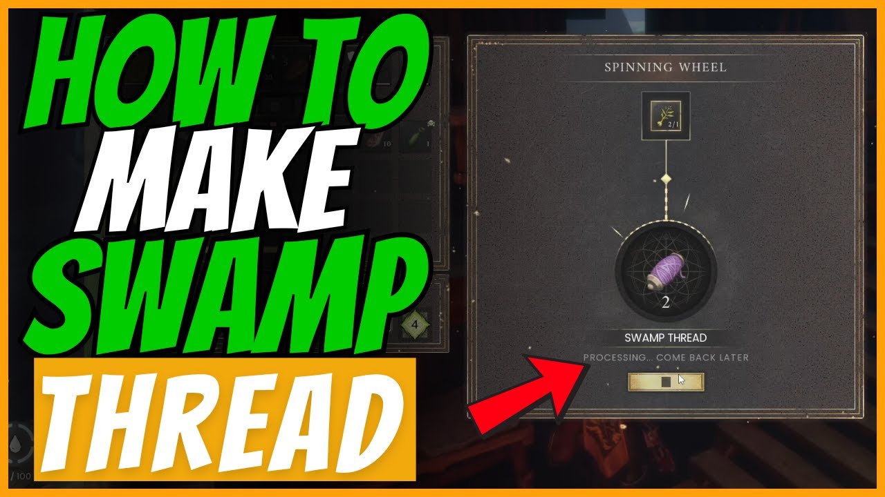 How to Make Swamp Thread in RuneScape: Dragonwilds (Swamp Breed Guide ...