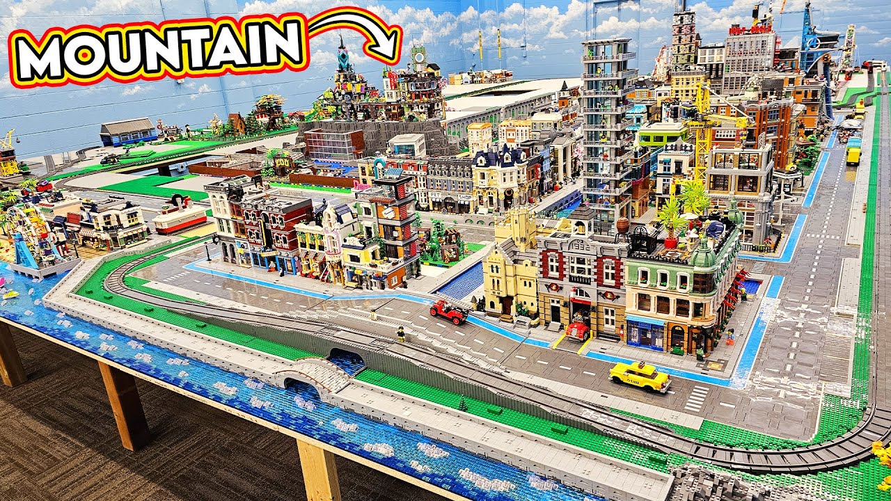 Lego City Zoom Background
