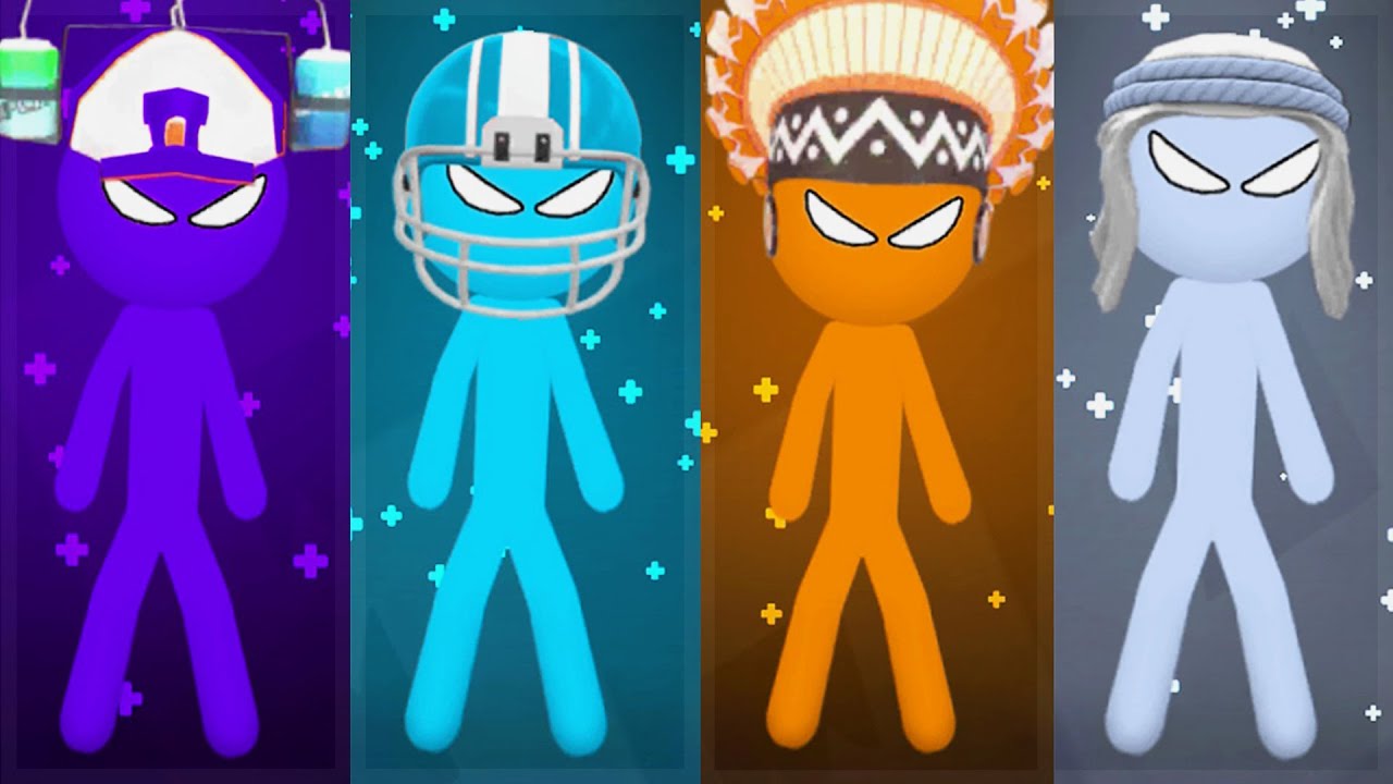 Stickman Party Random Funny MINIGAMES - Stickman Party 1 2 3 4 Player ...