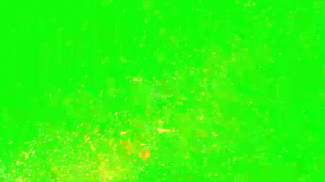 Green Screen Efek Partikel Butiran Debu 720P - YouTube