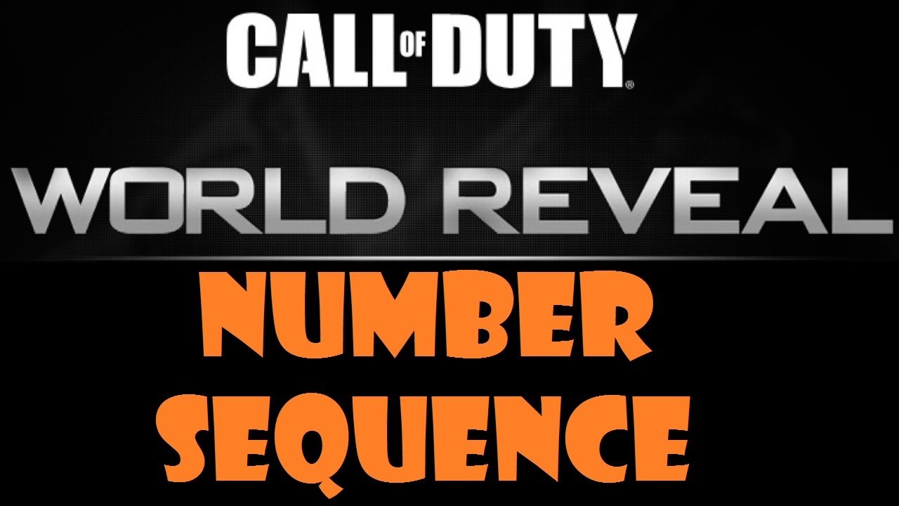 Black Ops 2: Coded Number Sequence on CallofDuty.com - YouTube