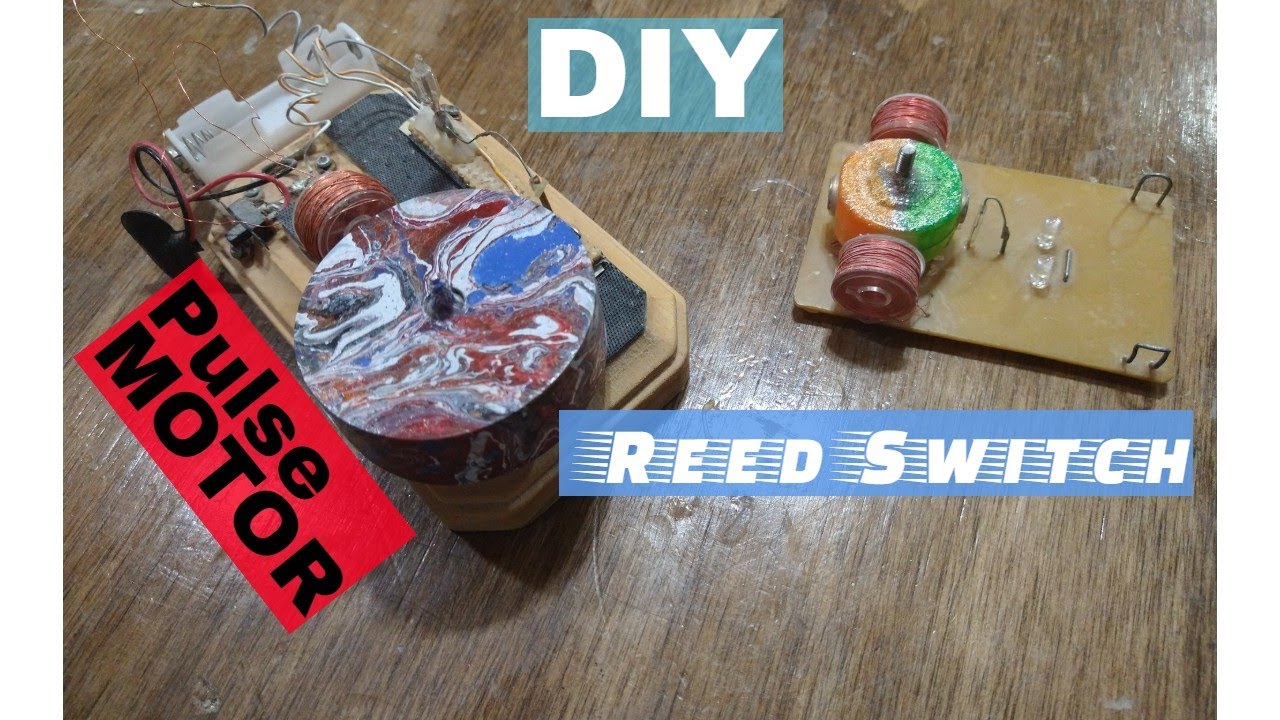 DIY Reed Switch PULSE MOTOR - YouTube