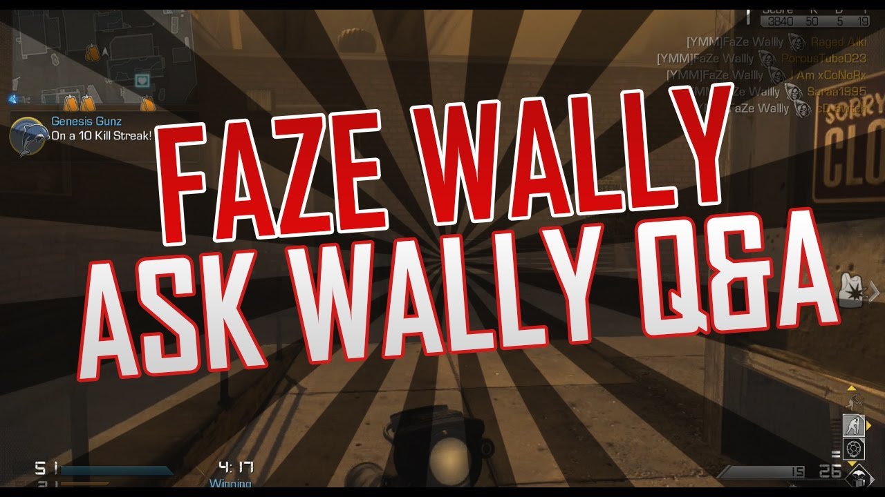 FaZe Wally: Ask Wally Q&A Episode 2. - YouTube