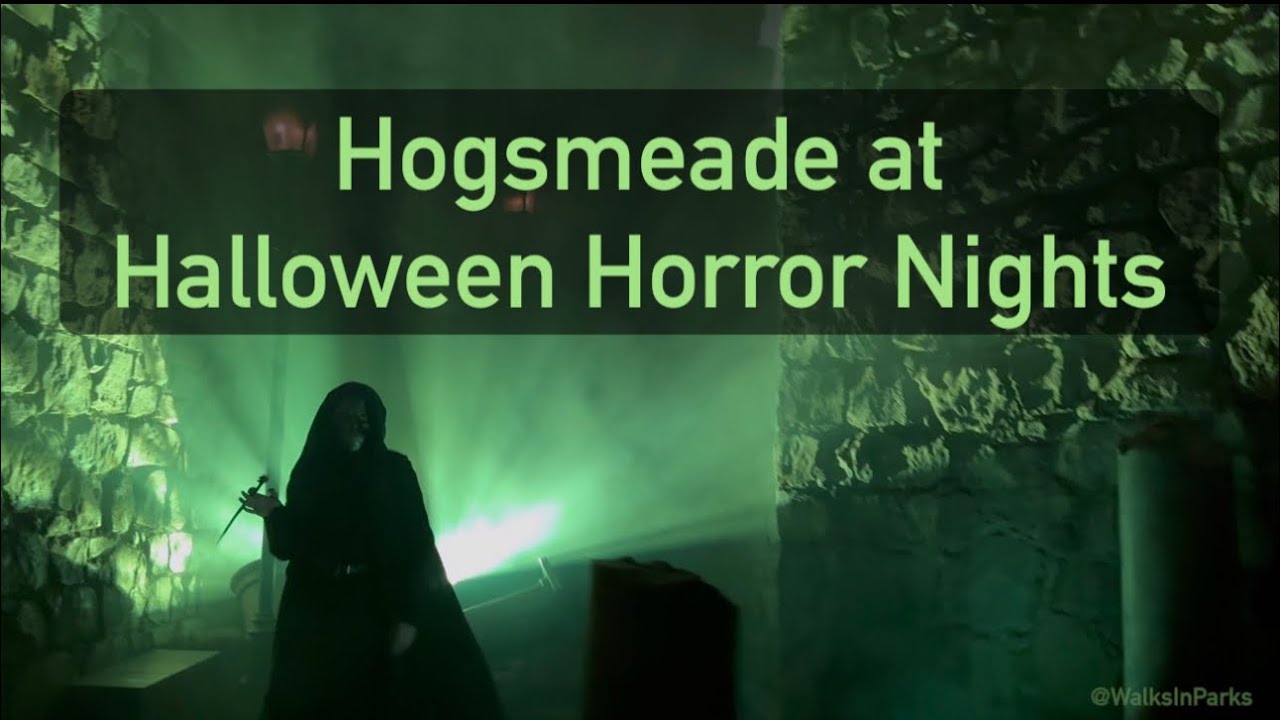 Hogsmeade at Halloween Horror Nights Universal Studios Hollywood Death ...