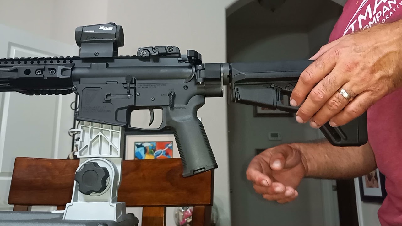 17 Designs Integrated Side Folding Lower Receiver Review - YouTube