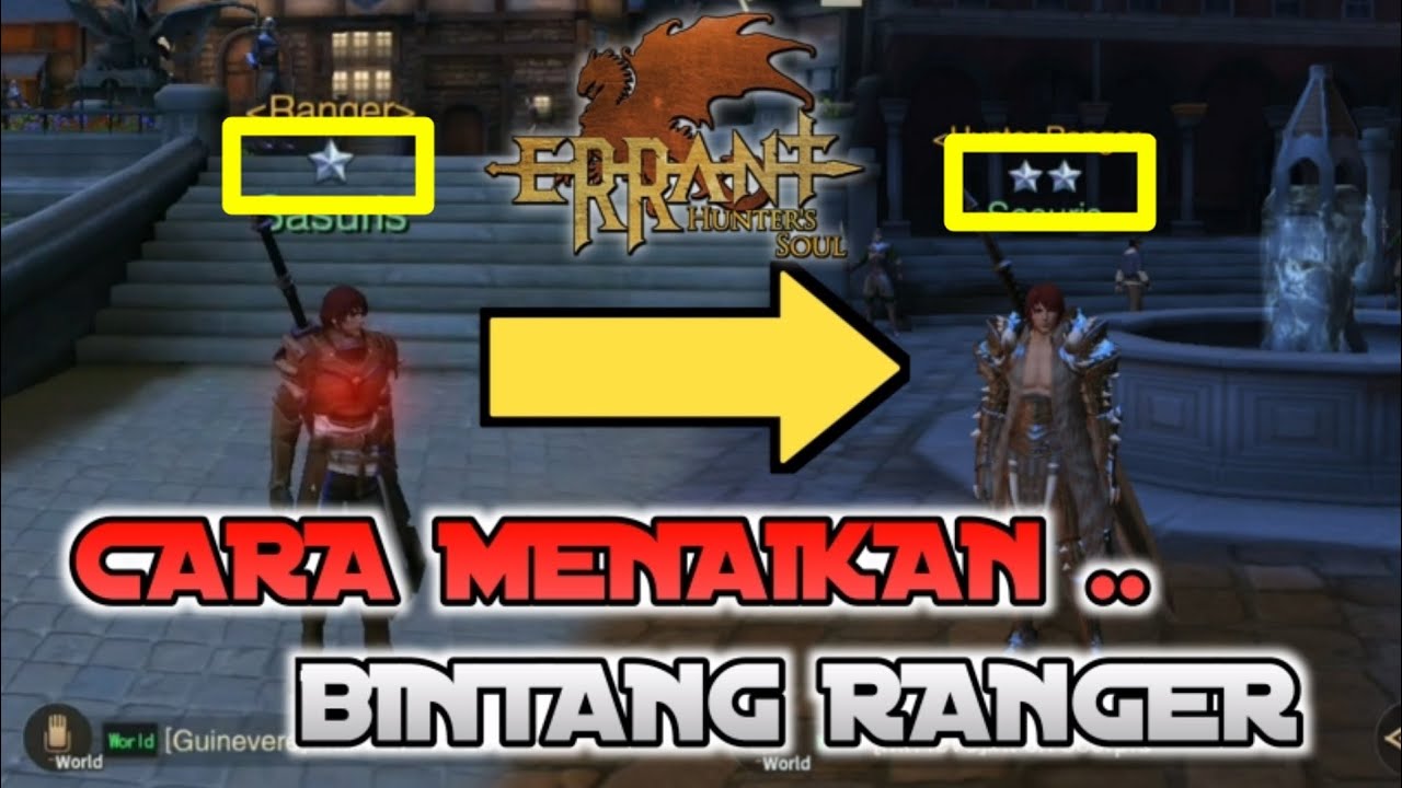 Cara Menaikan Bintang/Star Rank - Errant: Hunter Soul (SEA) Indonesia ...