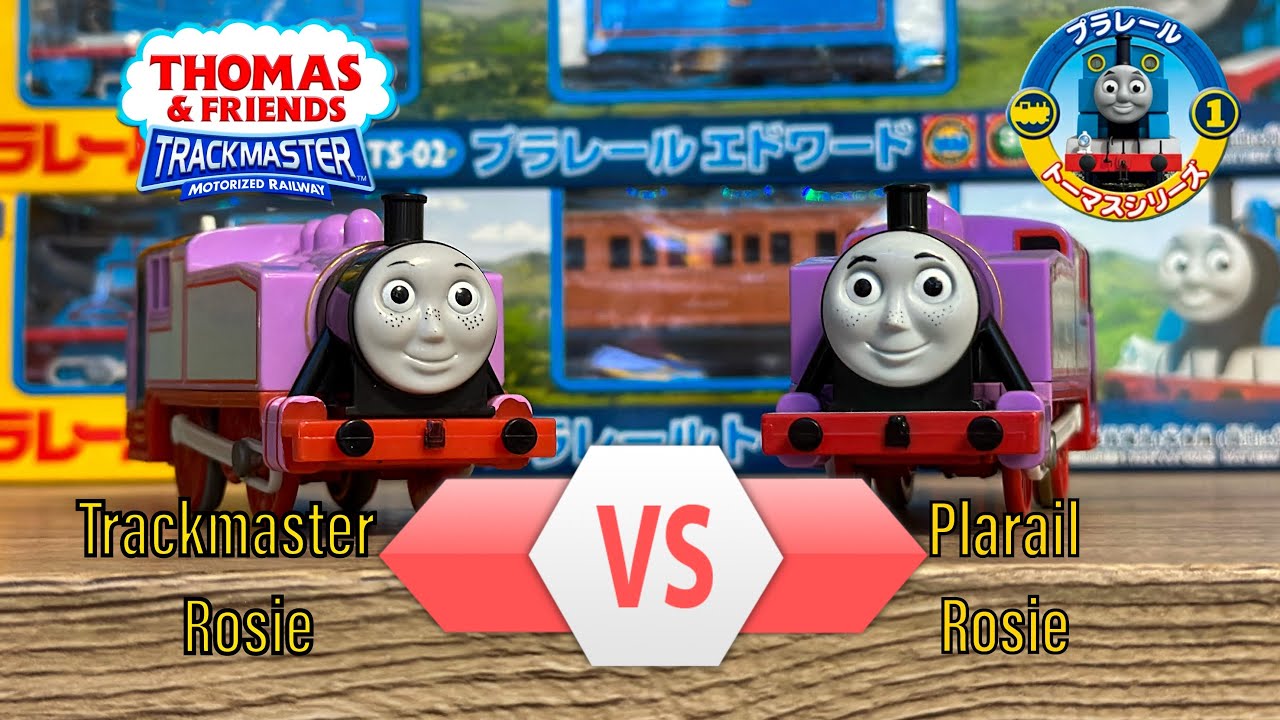 Plarail Vs Trackmaster ROSIE!!!- Comparación De Modelos ...
