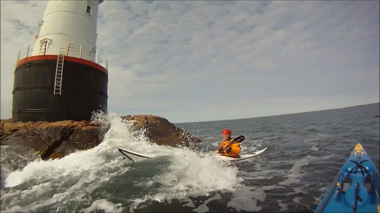 Sakonnet Point kayaking - YouTube