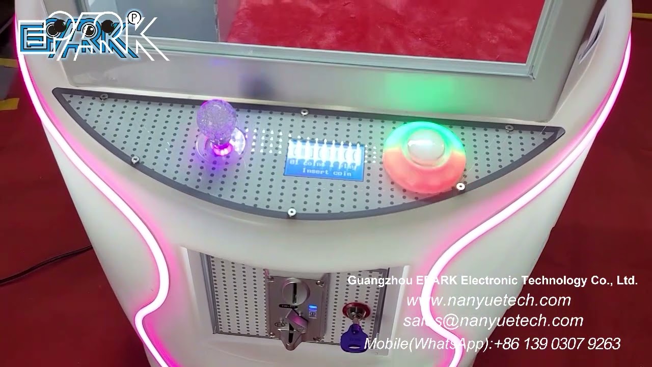 EPARK new claw machine coin operated toy plush crane claw machine for ...