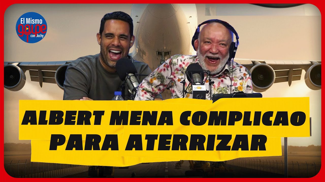 ALBERT MENA COMPLICAO PARA ATERRIZAR EN SANTO DOMINGO EL MISMO GOLPE ...