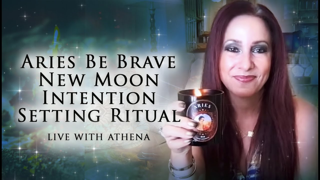 Online Aries Be Brave and Kick Ass New Moon Intention Setting Ritual ...