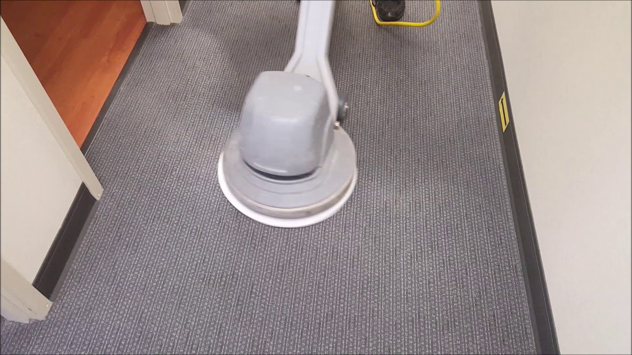 Encap Commercial Carpet Cleaning - Low Moisture - YouTube