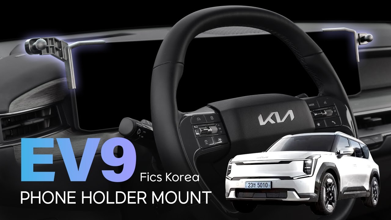 FICS EV9 phone holder - YouTube