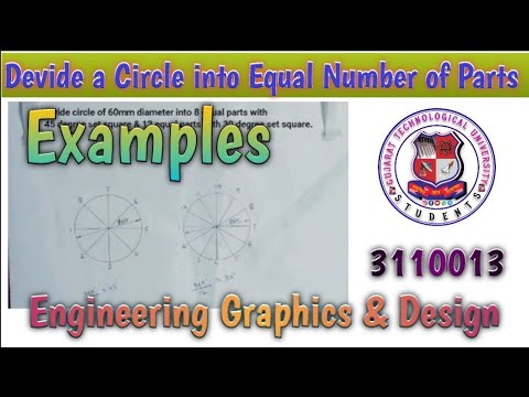L : 8 | Devide a Circle into Equal Number of Parts | 3110013 ...
