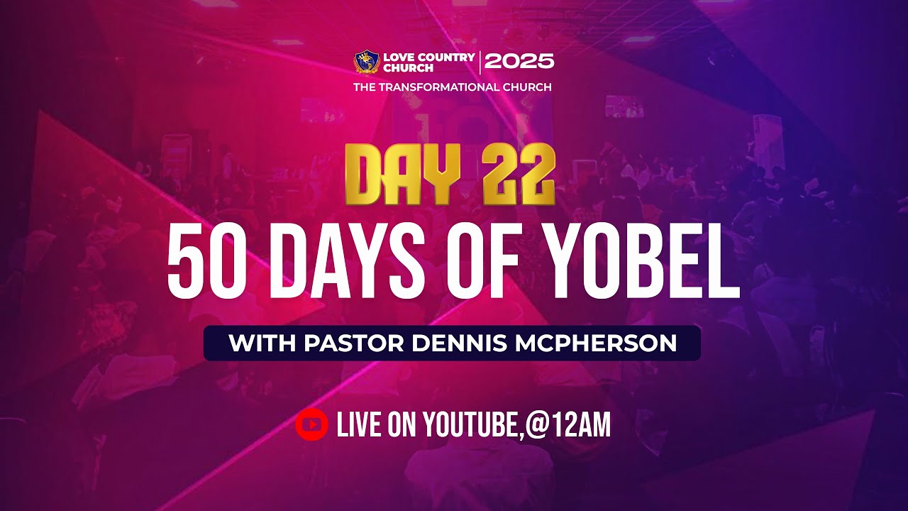 DAY 22 (PRAYER FOR CONGRATULATORY MESSAGES) I 50 DAYS OF YOBEL - YouTube