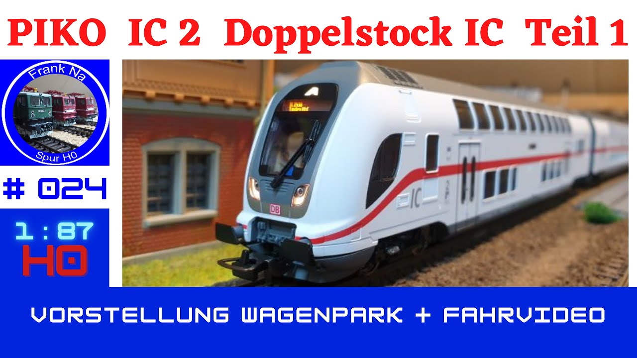 Piko IC 2 "Twindexx" #58800 Teil 1: - YouTube