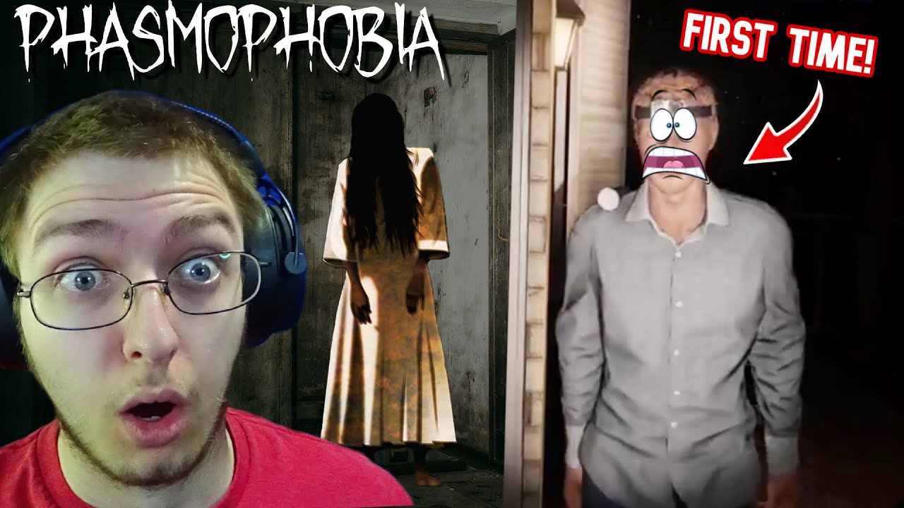His first time playing Phasmophobia... (Phasmophobia Funny Moments and Gameplay!) - YouTube