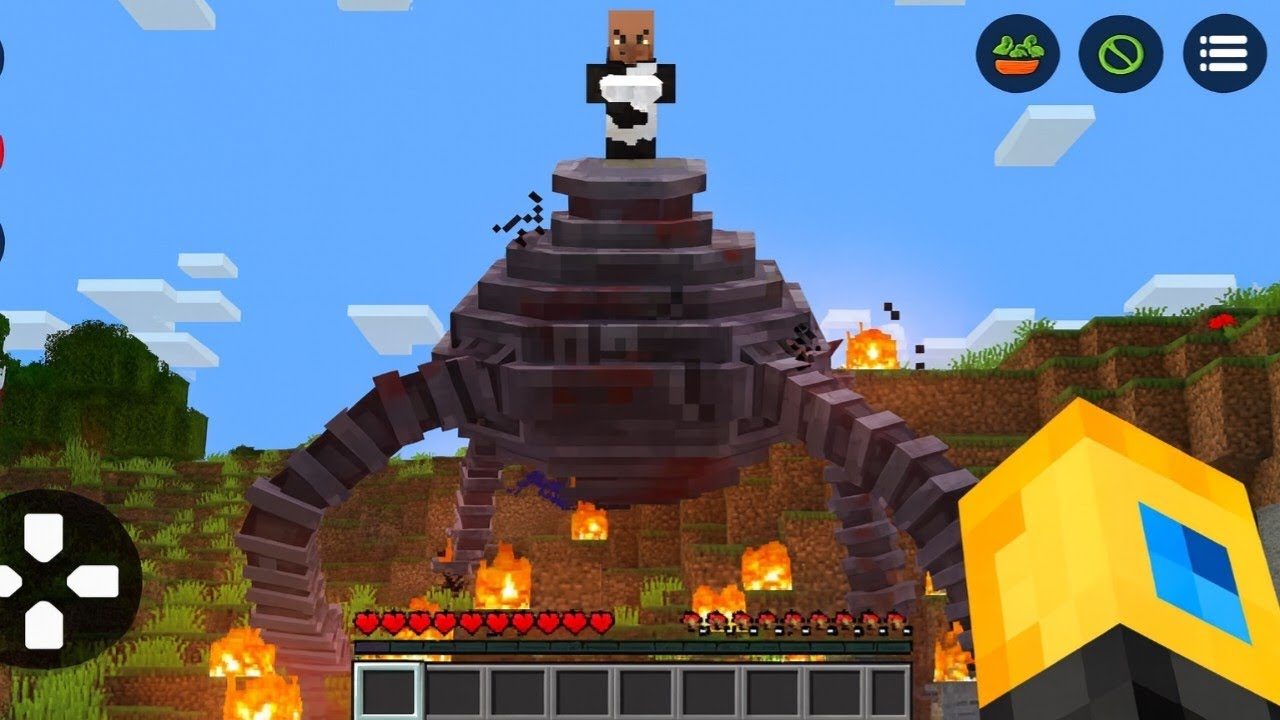 Minecraft: I Found a Secret Mega Robot Boss! 😱🔥 (Impossible Battle ...