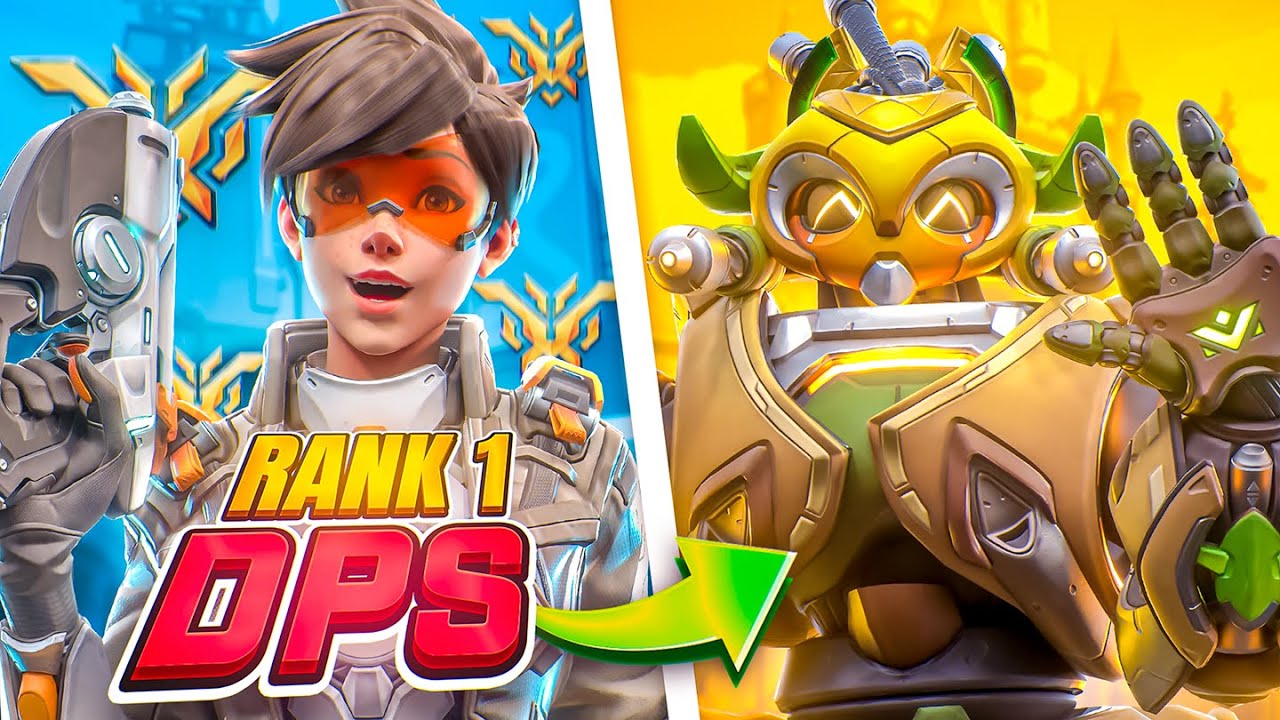 Rank 1 DPS Plays TANK in Overwatch 2... - YouTube