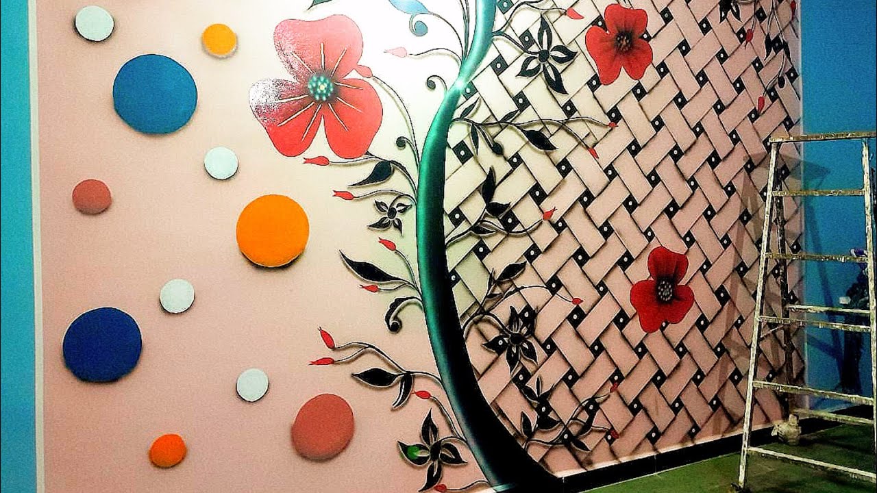 Transform Your Living Room With | 3D Wall Designs | #artist ...