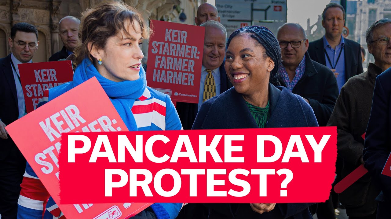 Kemi Badenoch's Pancake Protest? - YouTube