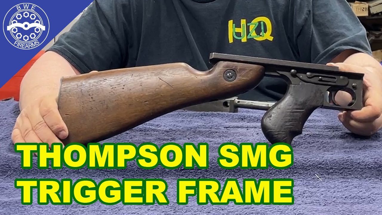 Thompson SMG Trigger Frame - YouTube