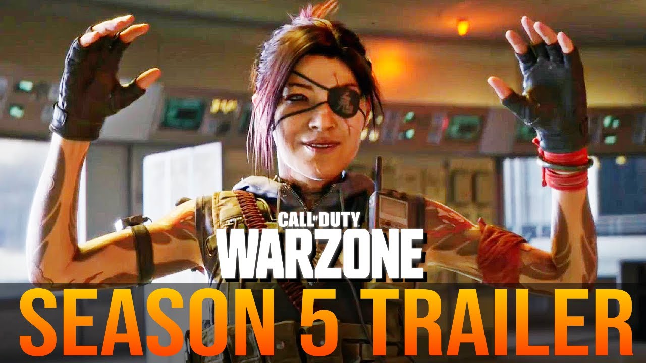 Call of Duty WARZONE: SEASON 5 TRAILER (COLD WAR WARZONE UPDATE) - YouTube