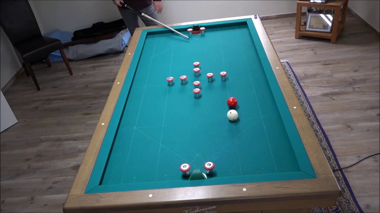 Billiard learning video =1 position defence basis - YouTube