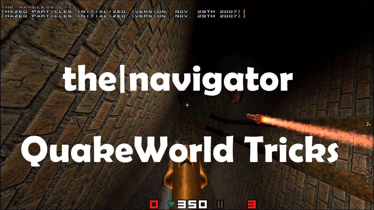 the|navigator's QuakeWorld Tricks - Quake 1 trick jumps - YouTube
