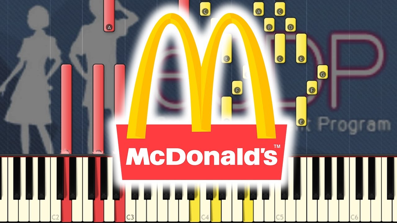 McDonald's eCDP - Calm Menu Soundtrack [Piano Tutorial] - YouTube