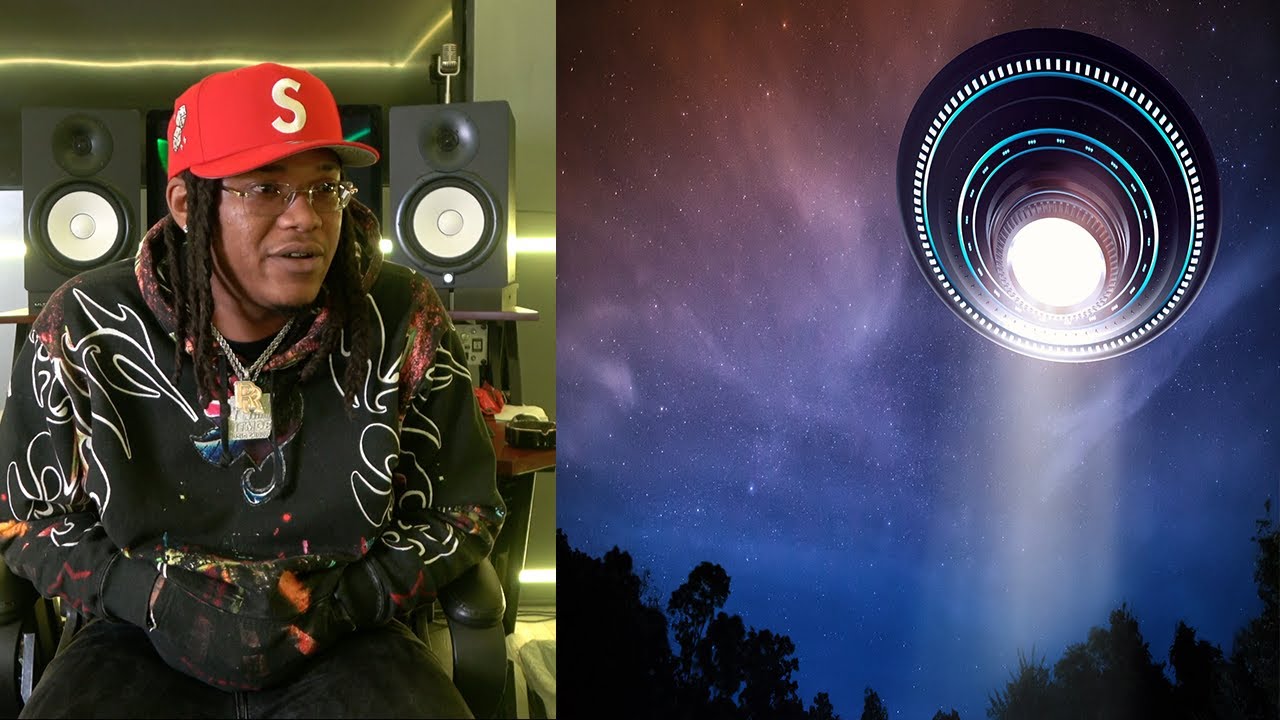 Ron-Ron The Producer on seeing UFO "It was something green just coming ...