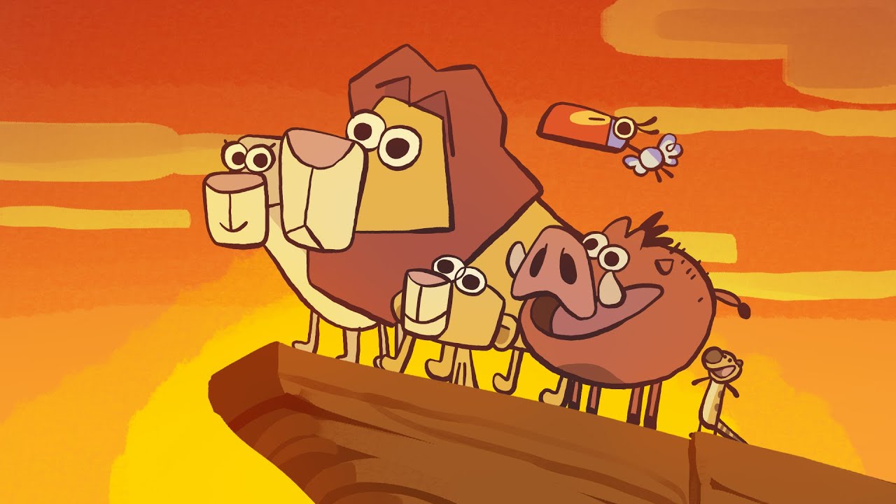 ONE MINUTE DISNEY ANIMATION COMPILATION ! - YouTube