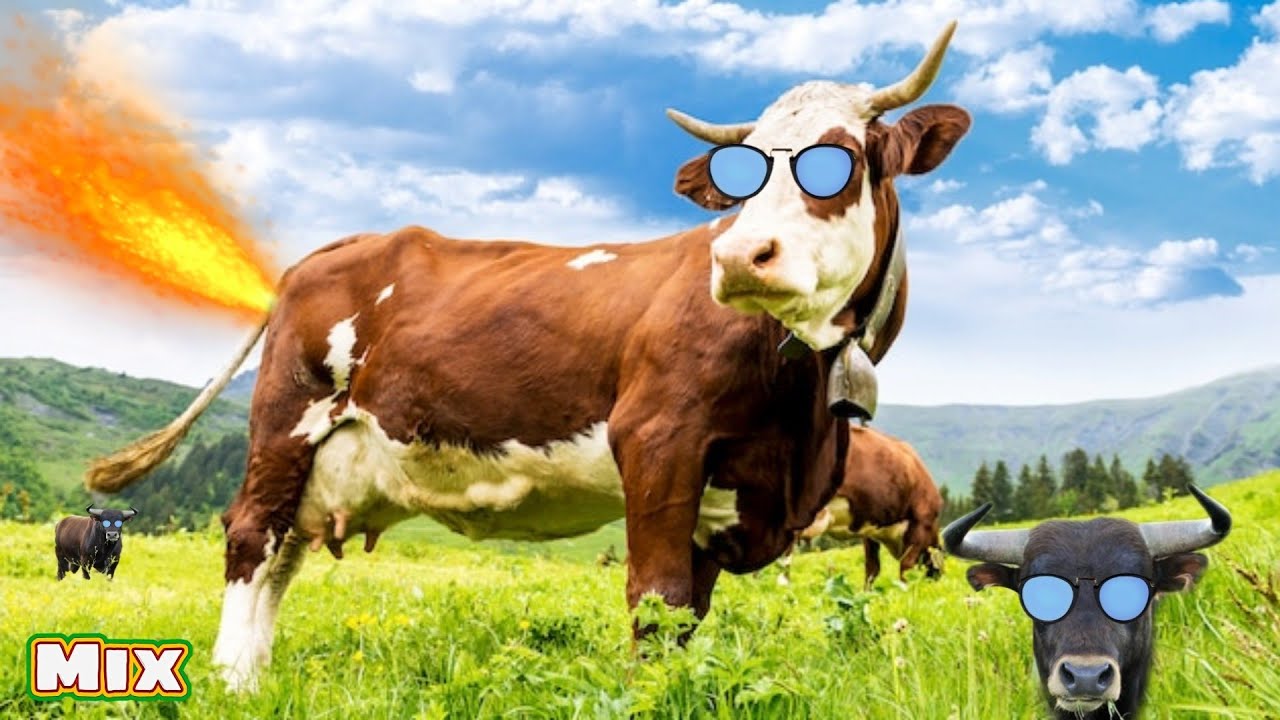 CRAZY COW DANCE | SONG 🤠 VIDEOS COW | DANCE - YouTube