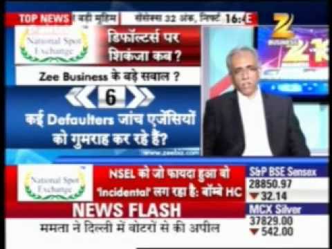 Advocate P R Ramesh states that there are no borrowers on NSEL all are ...