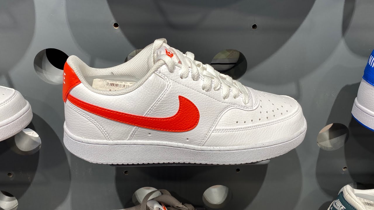 Nike Court Vision Low Next Nature “White Picante Red” - Style Code ...