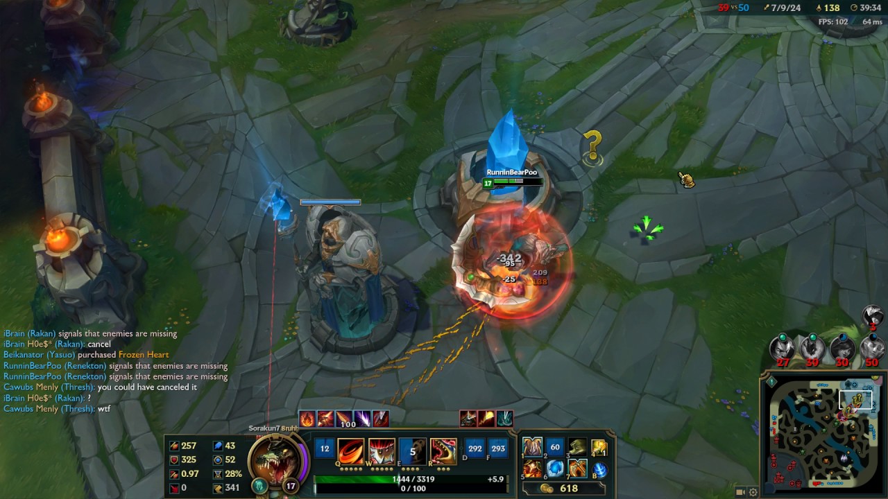 League of Legends Renny REN REN Gameplay - YouTube