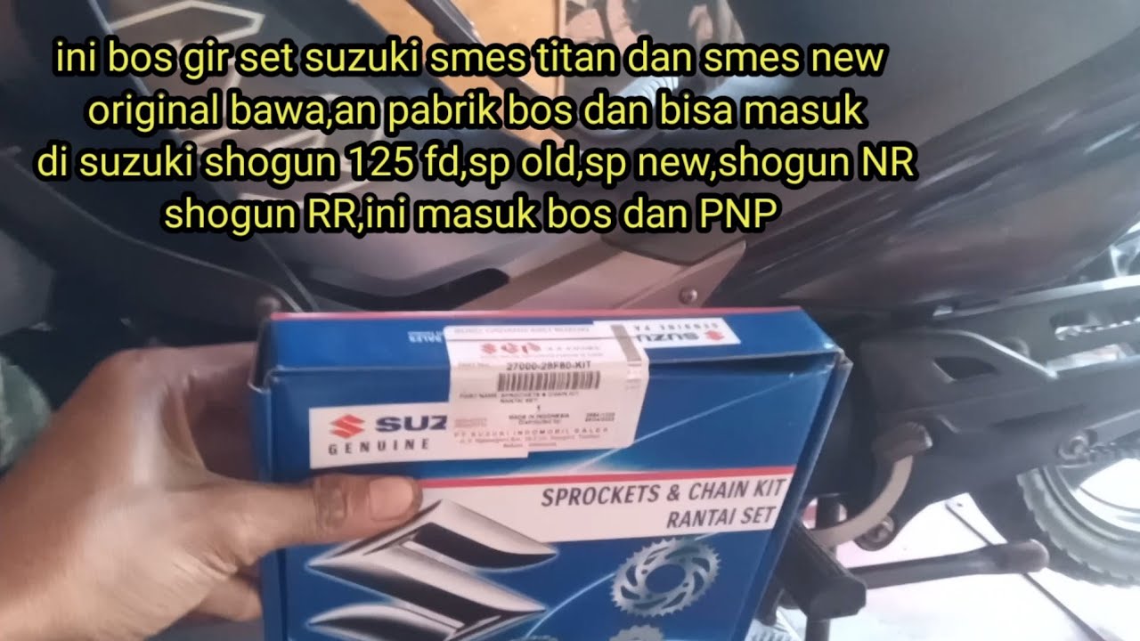 Gir set smash titan & smash new bawa,an pabrik bisa masuk di SP,FD,NR ...