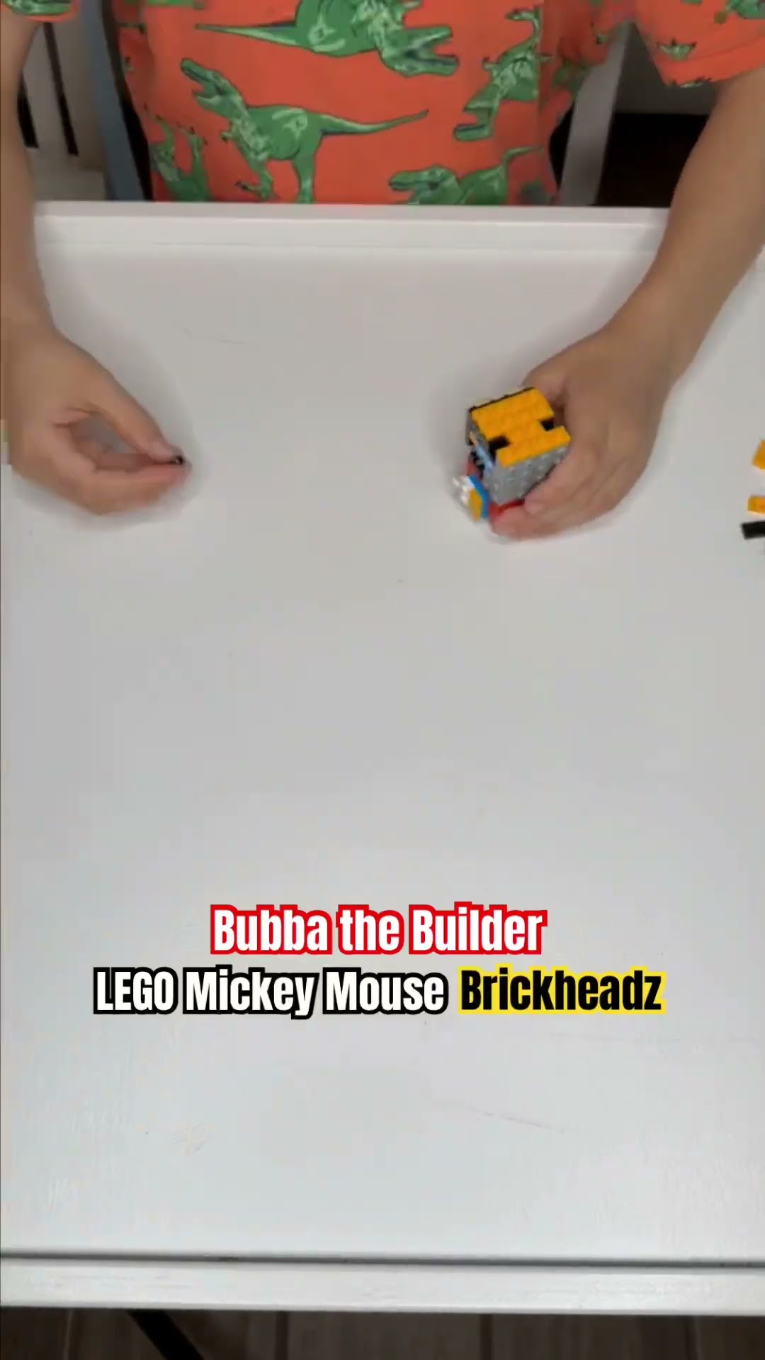Bubba the Builder- LEGO Mickey Mouse #short build (40673) #mickeymouse ...