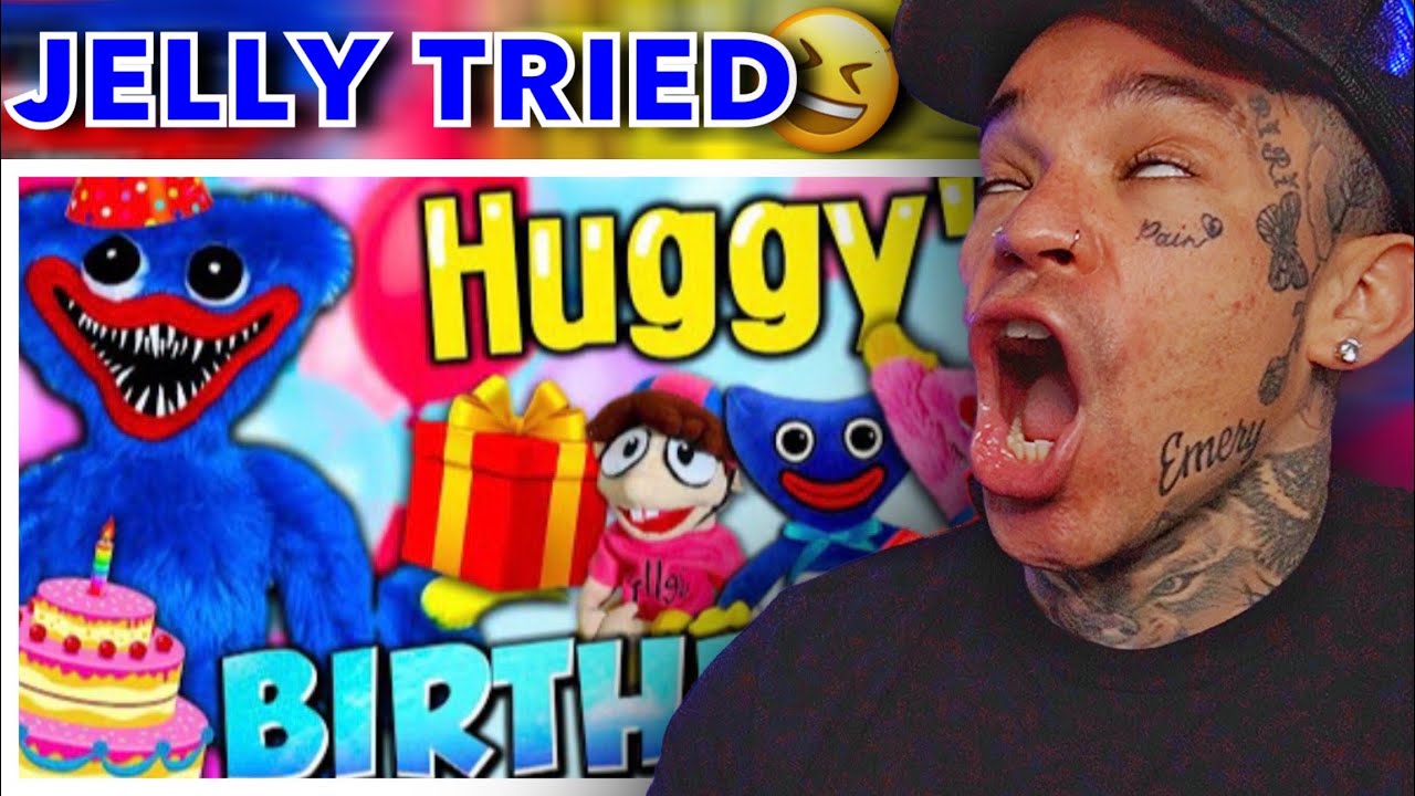 Huggy's World - Poppy Playtime Plush: Huggy Wuggy's Birthday! [reaction ...