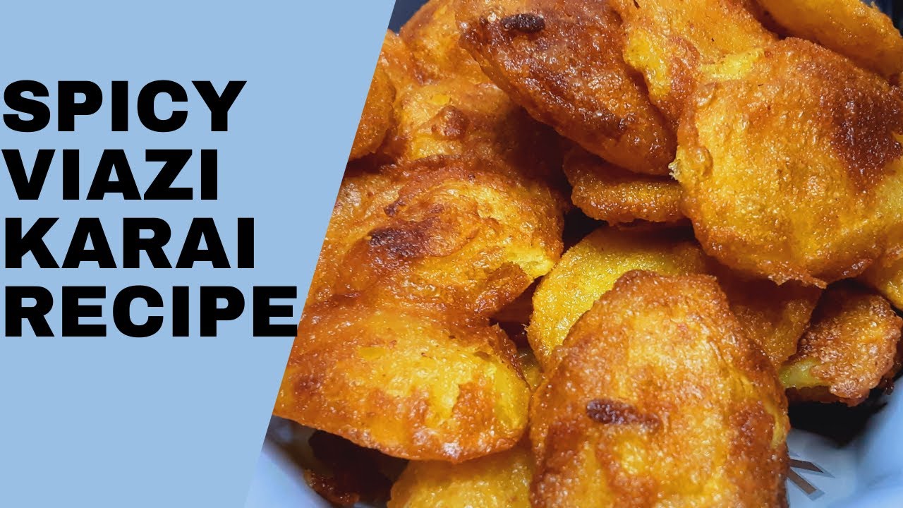 A recipe on how to prepare spicy viazi karai - YouTube