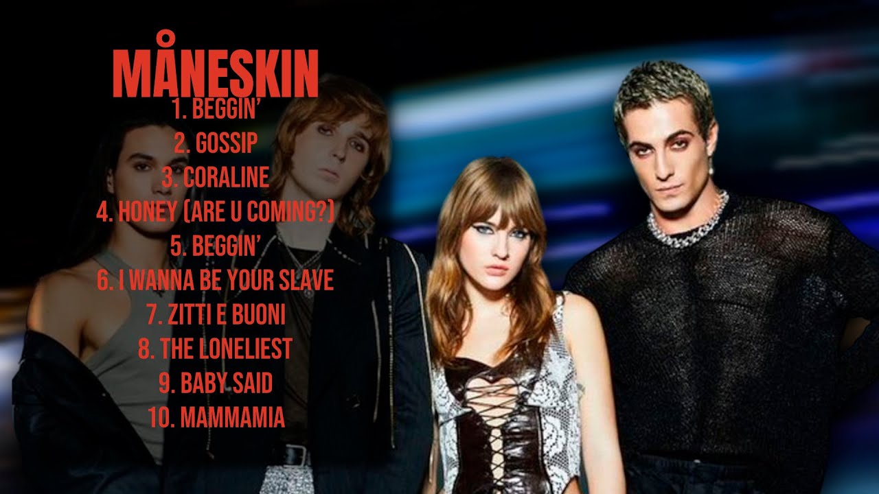 Måneskin-The essential hits mixtape-Ultimate Hits Mix-Paramount - YouTube