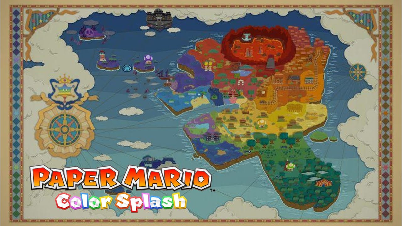 Paper Mario: Color Splash - Music Collection - YouTube