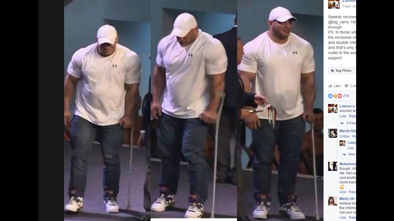 Big Ramy Injury ! Surgery And Recovery !!! - YouTube