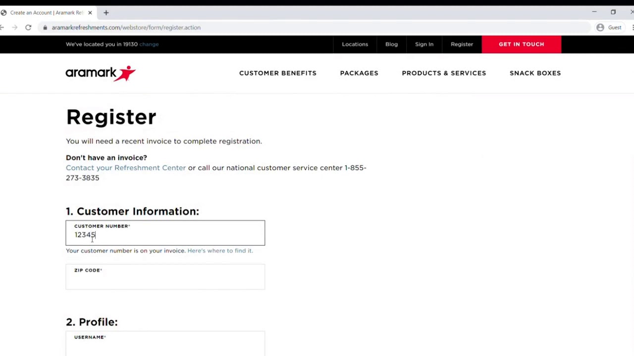 Registering New Customer - AR com Tutorial - YouTube