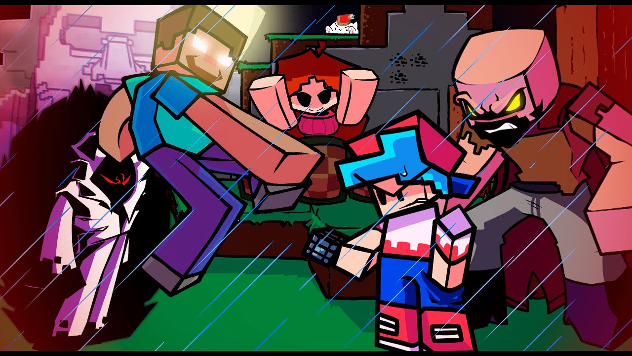 FNF MOD: Blocky Myths Vs Herobrine [FULL RELEASE] - YouTube